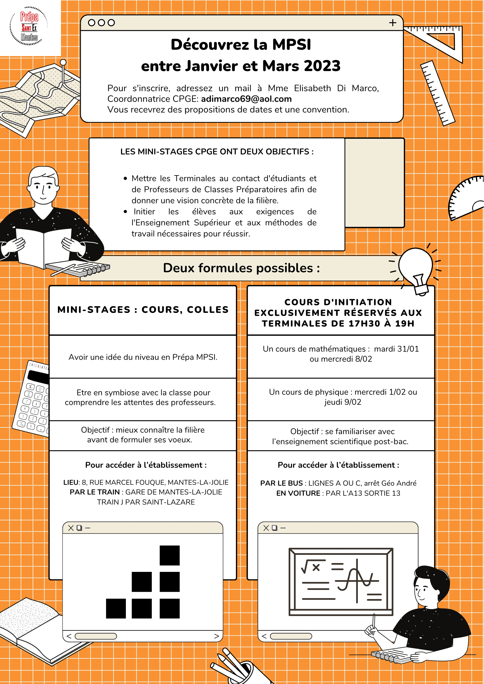 Nouveau dispositif de découverte de la MPSI!!! – PREPAMANTES